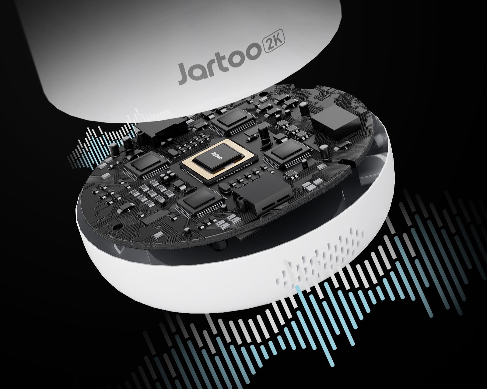 Jartoo Video Baby Monitor Camera Best no wifi HD 2K Screen Cry-Sensor