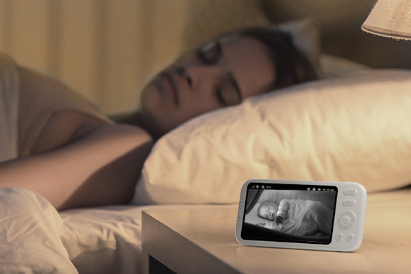 Jartoo Best Baby Monitor No WiFi Video Camera 2K Screen Cry-Sensor